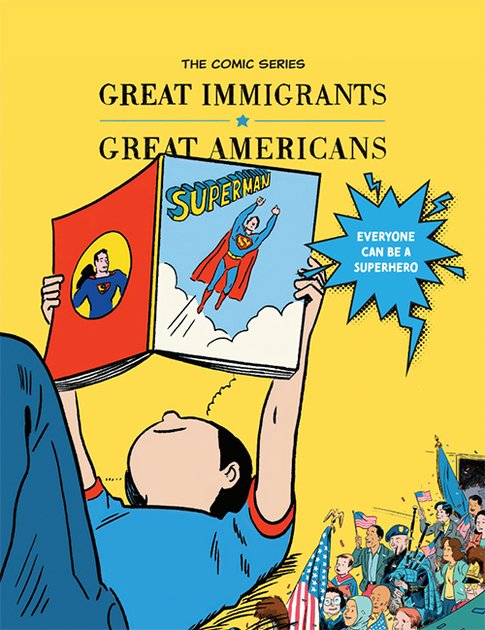 Great Immigrants Great Americans Comic Book : Publications | Carnegie ...