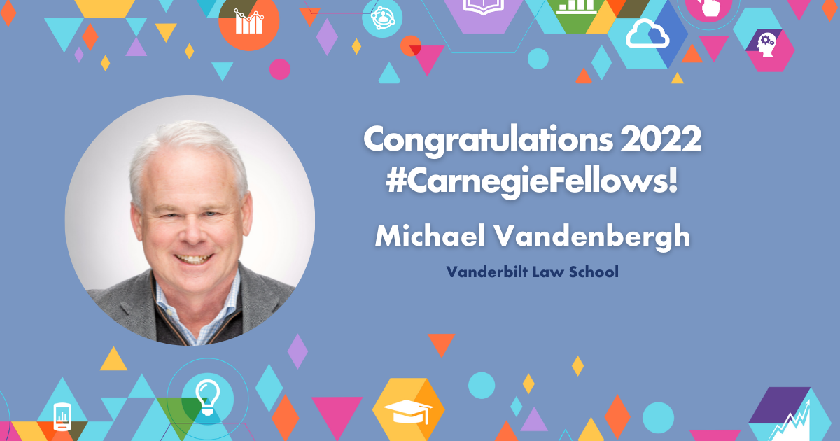 Michael Vandenbergh : Awards | Carnegie Corporation of New York