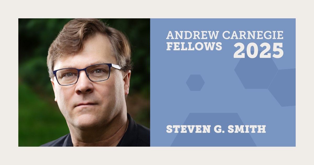 Steven G. Smith : Awards | Carnegie Corporation of New York