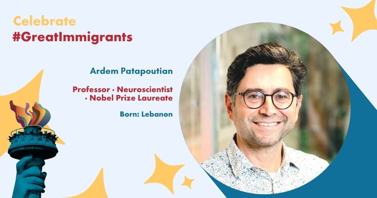 Ardem Patapoutian : Awards | Carnegie Corporation of New York