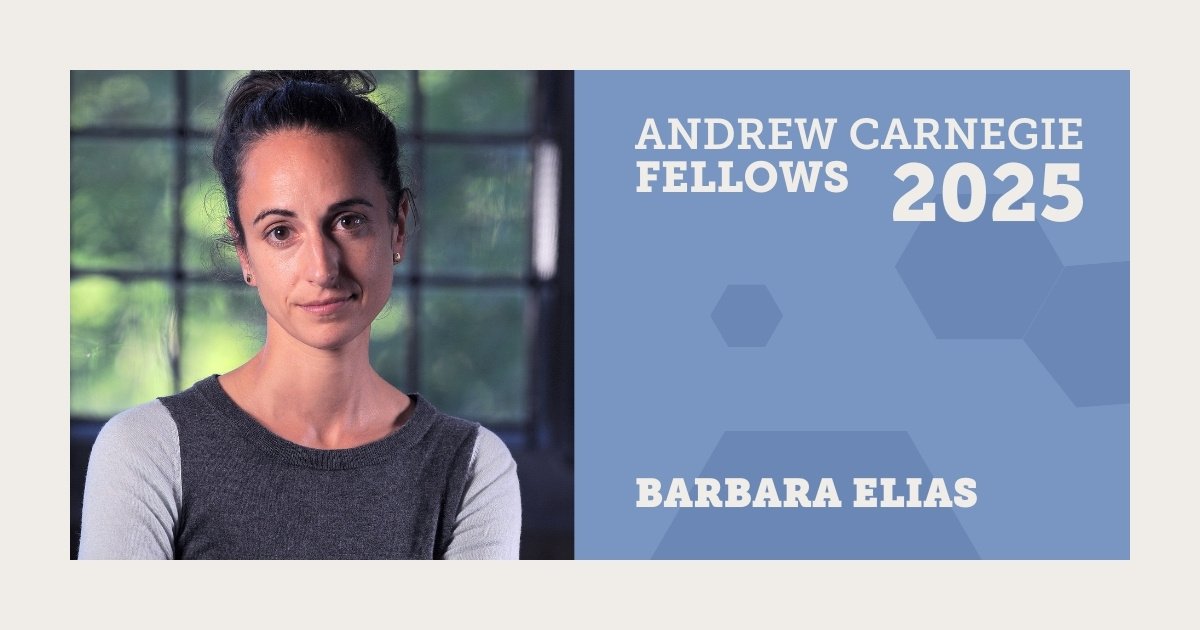 Barbara Elias : Awards | Carnegie Corporation of New York