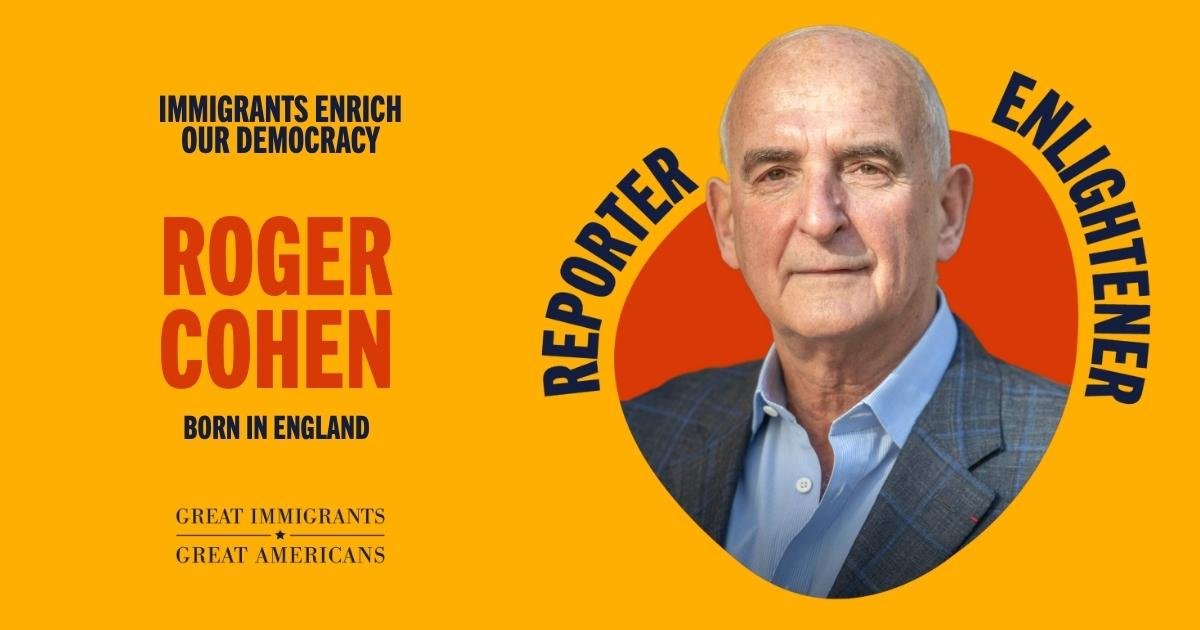 Roger Cohen : Awards | Carnegie Corporation of New York