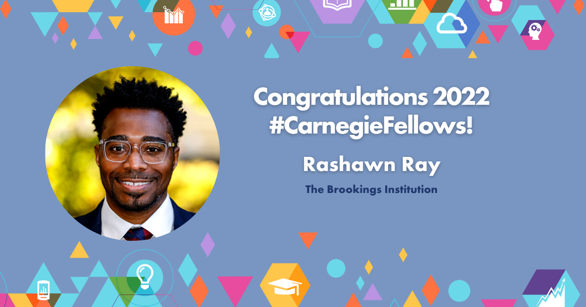 Rashawn Ray : Awards | Carnegie Corporation of New York