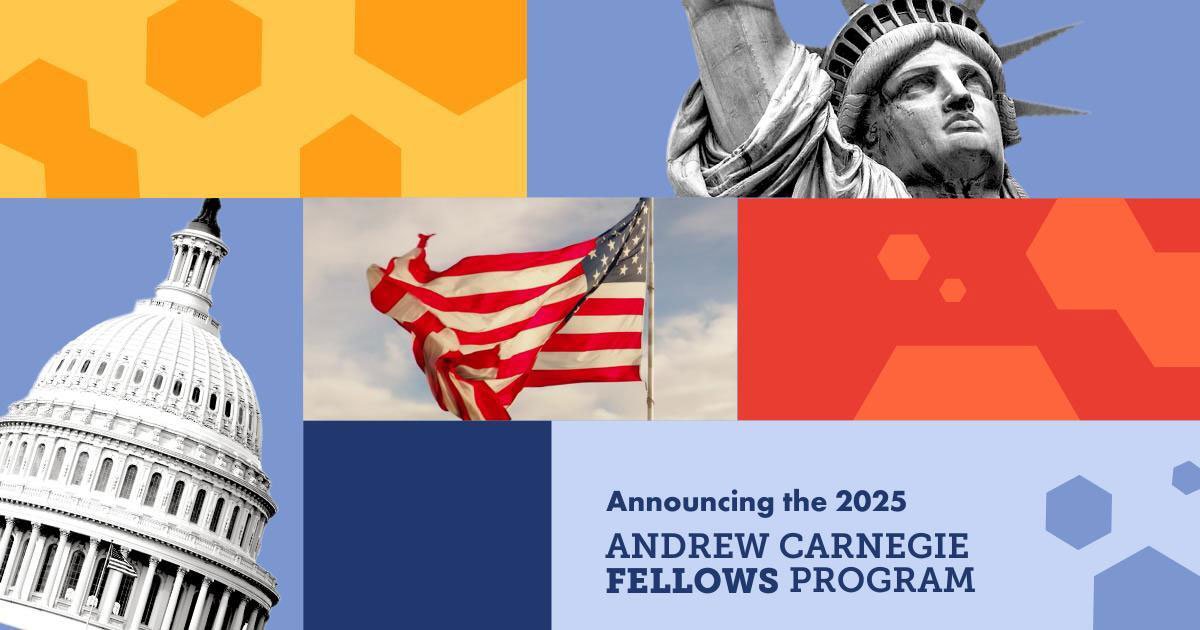 2025 Andrew Carnegie Fellows Program : Awards | Carnegie Corporation of ...