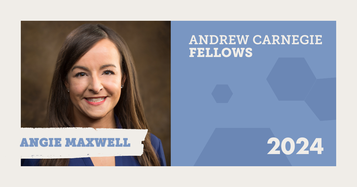 Angie Maxwell : Awards | Carnegie Corporation of New York