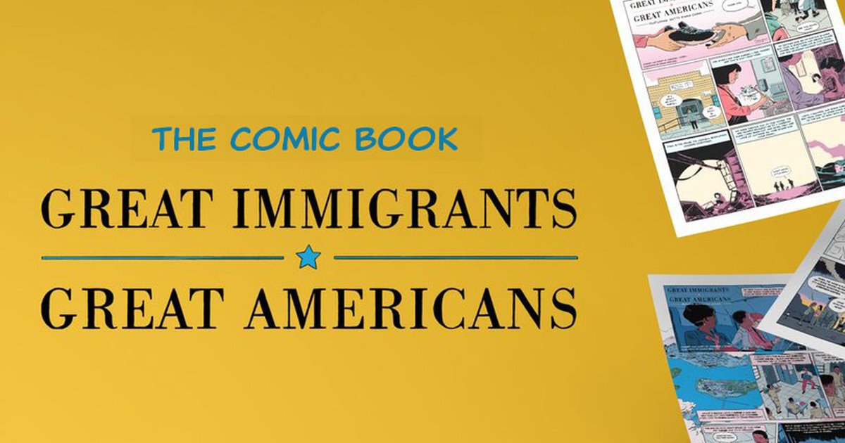 Great Immigrants Great Americans: The Comic Book | Carnegie Corporation ...