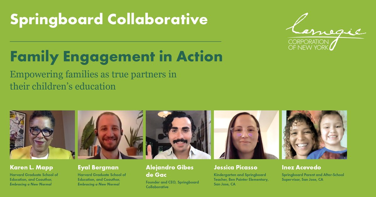 Family Engagement in Action: Springboard Collaborative | Family ...