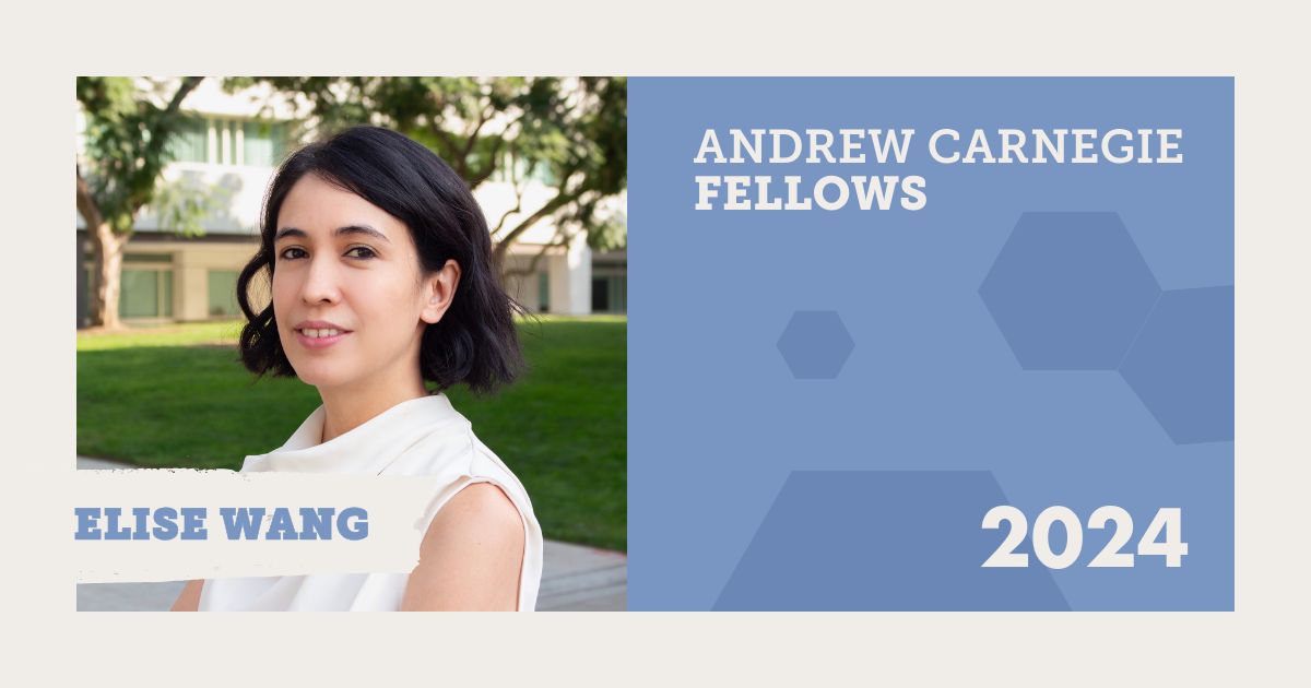 Elise Wang : Awards | Carnegie Corporation of New York