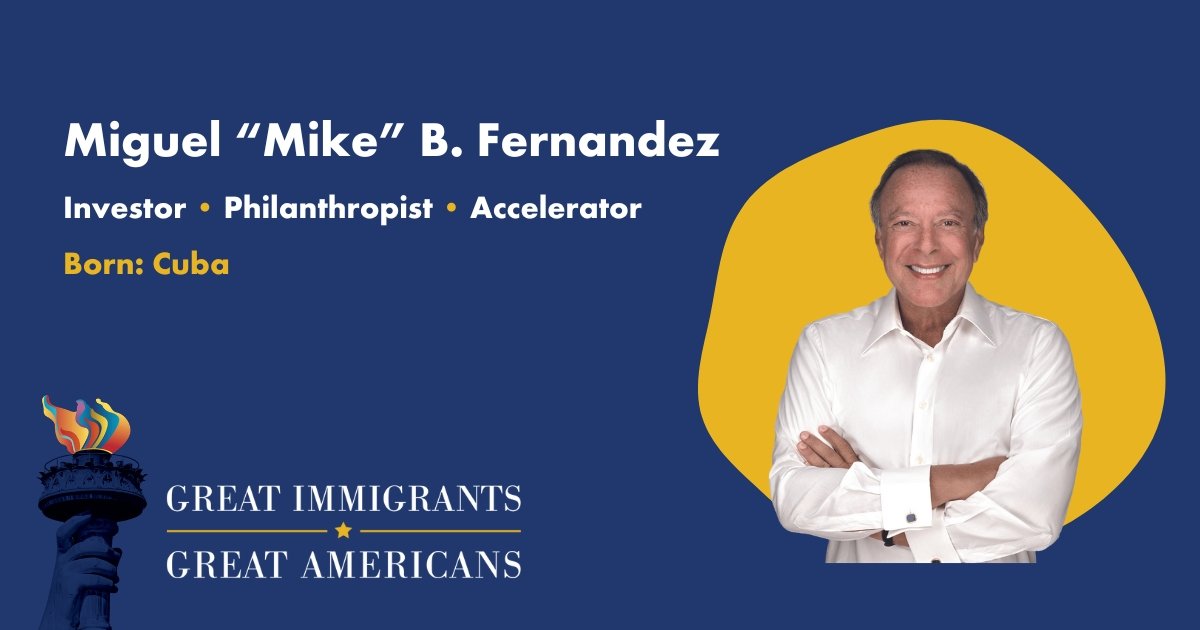 Miguel “Mike” B. Fernandez : Awards | Carnegie Corporation of New York