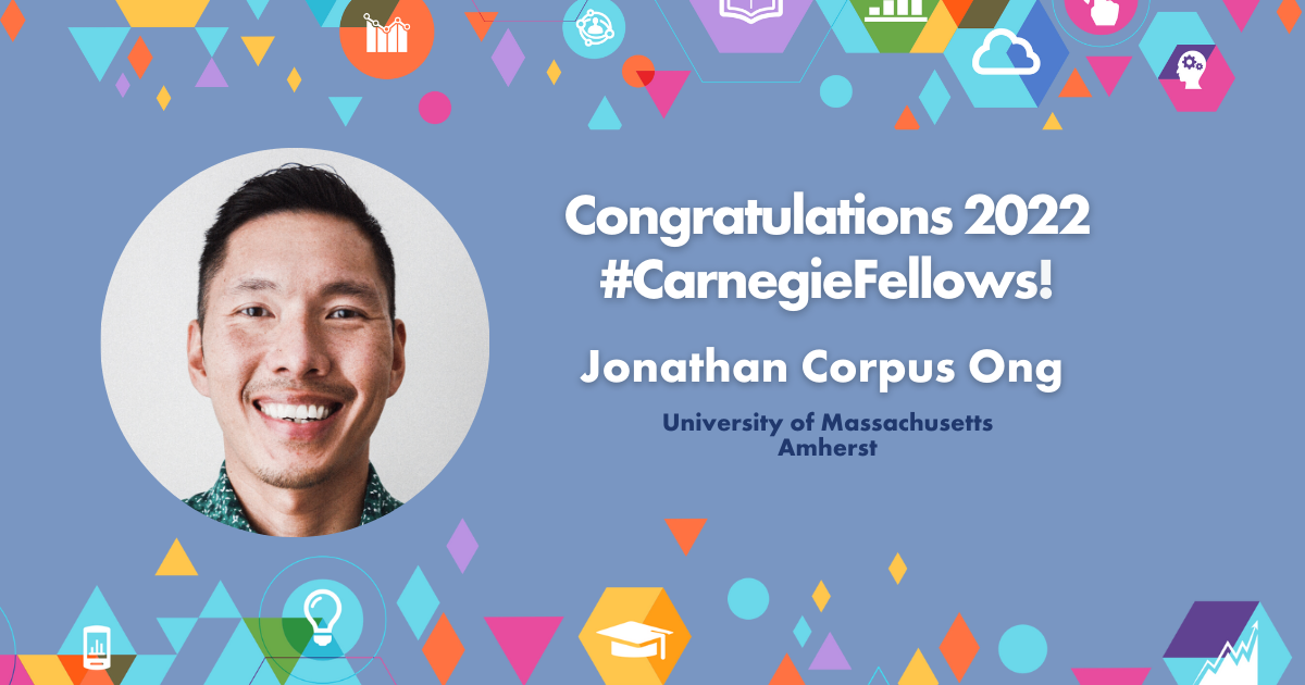 Jonathan Corpus Ong : Awards | Carnegie Corporation of New York