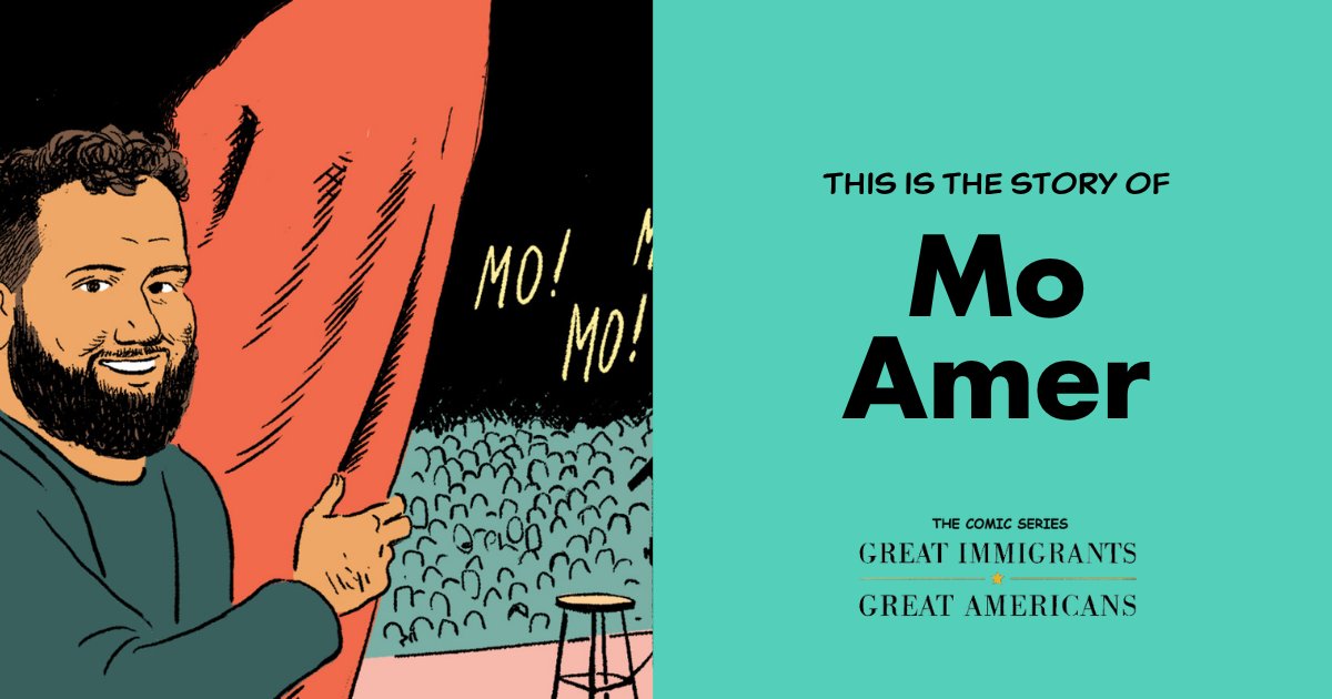 Great Immigrant: Mo Amer | Great Immigrants | Carnegie Corporation of ...