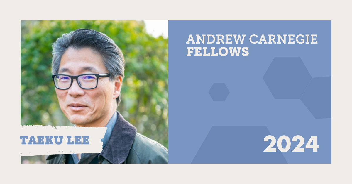 Taeku Lee : Awards | Carnegie Corporation of New York