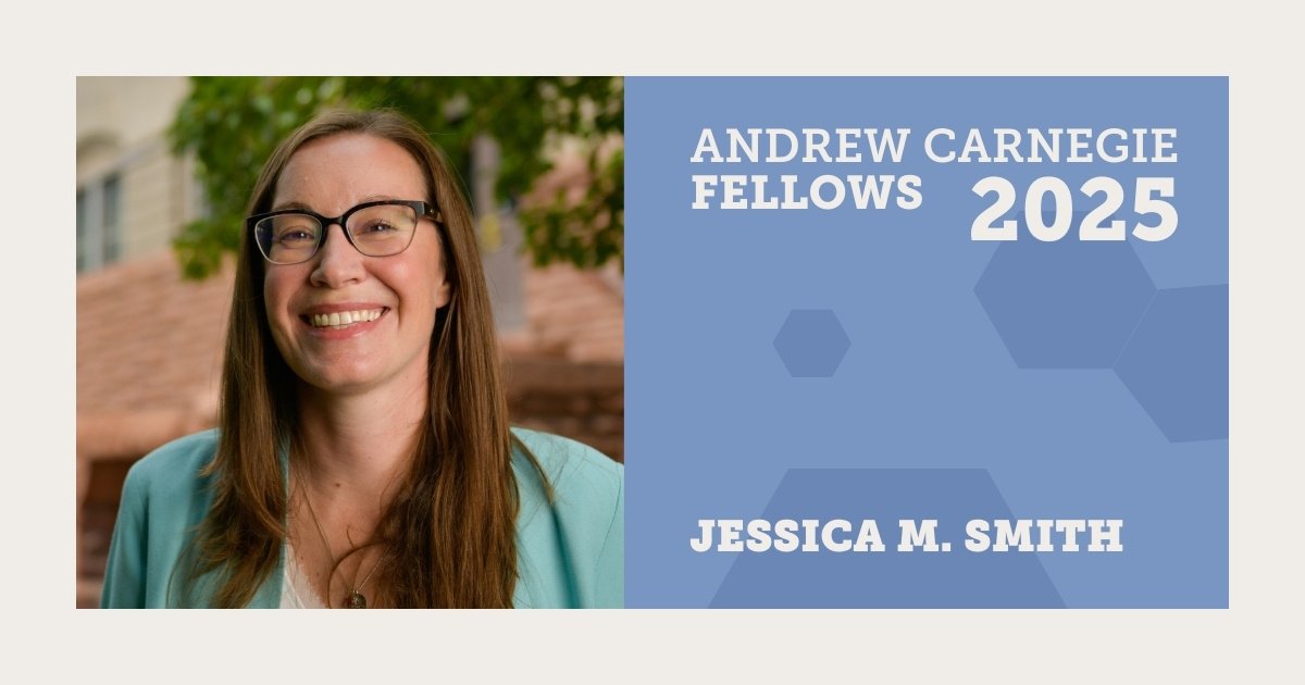 Jessica M. Smith : Awards | Carnegie Corporation of New York