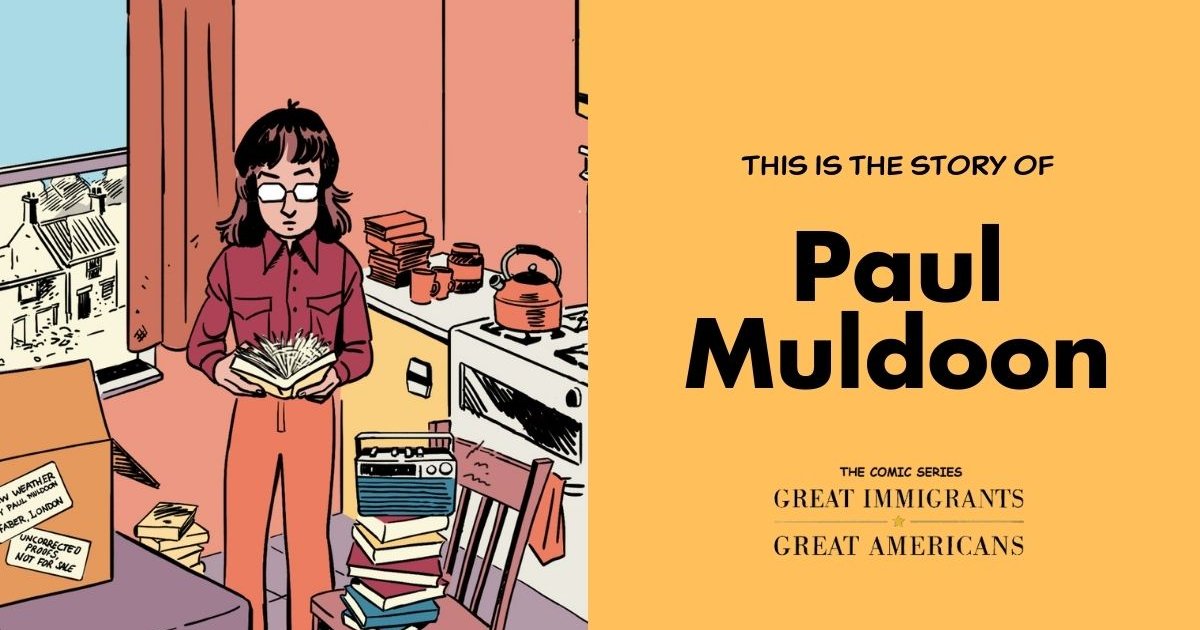 Great Immigrant: Paul Muldoon | Great Immigrants | Carnegie Corporation ...