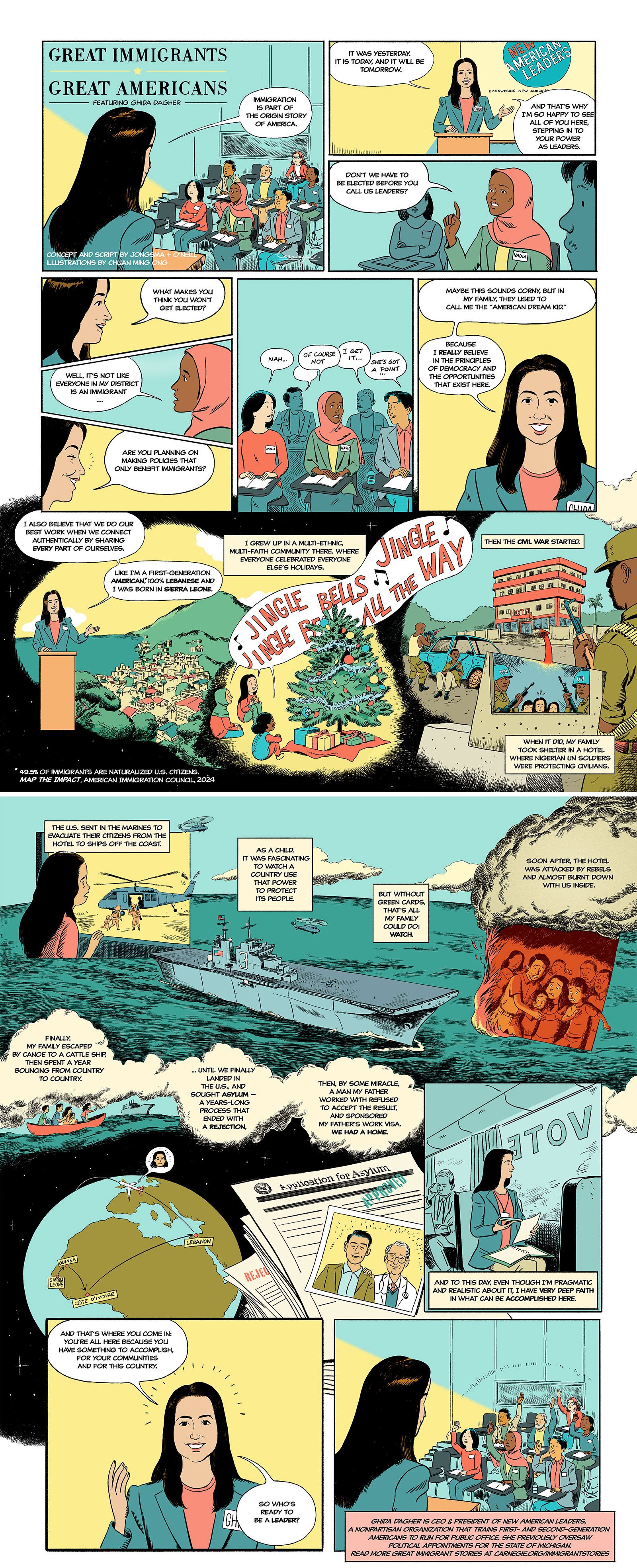 Great Immigrant: Ghida Dagher | Immigration | Carnegie Corporation of ...