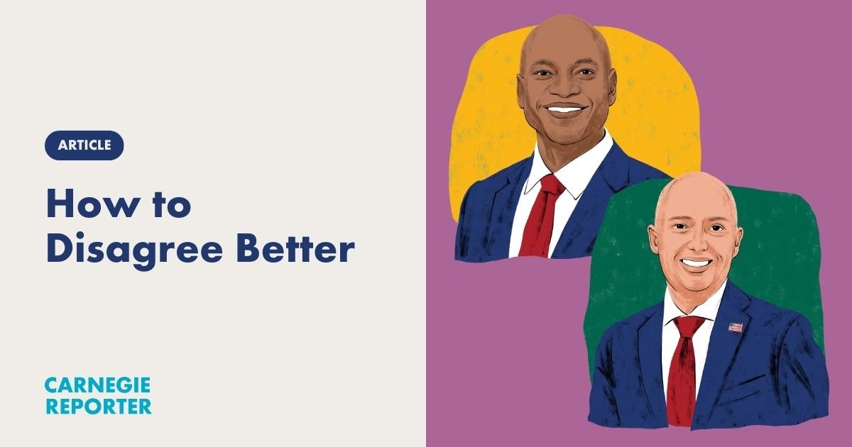 How to Disagree Better | Citizenship | Carnegie Corporation of New York