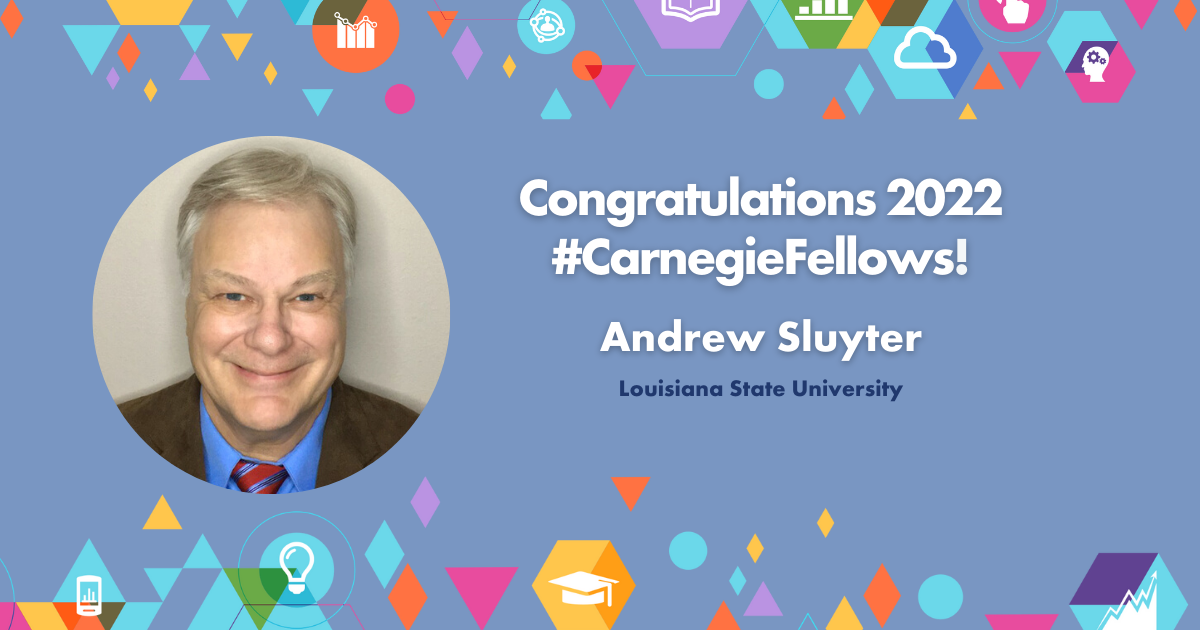 Andrew Sluyter : Awards | Carnegie Corporation of New York