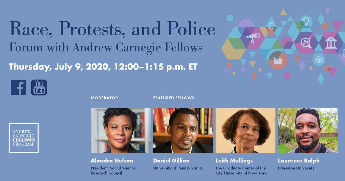 Andrew Carnegie Fellows Forum on Race, Protests, and Police | Andrew ...