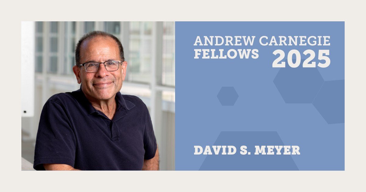 David S. Meyer : Awards | Carnegie Corporation of New York