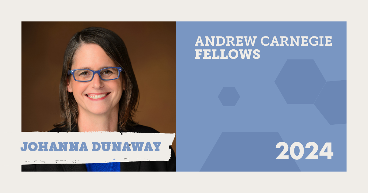 Johanna Dunaway : Awards | Carnegie Corporation of New York